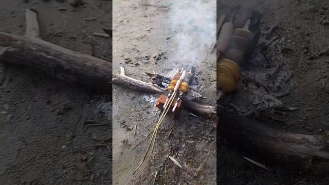 Картошка на костре