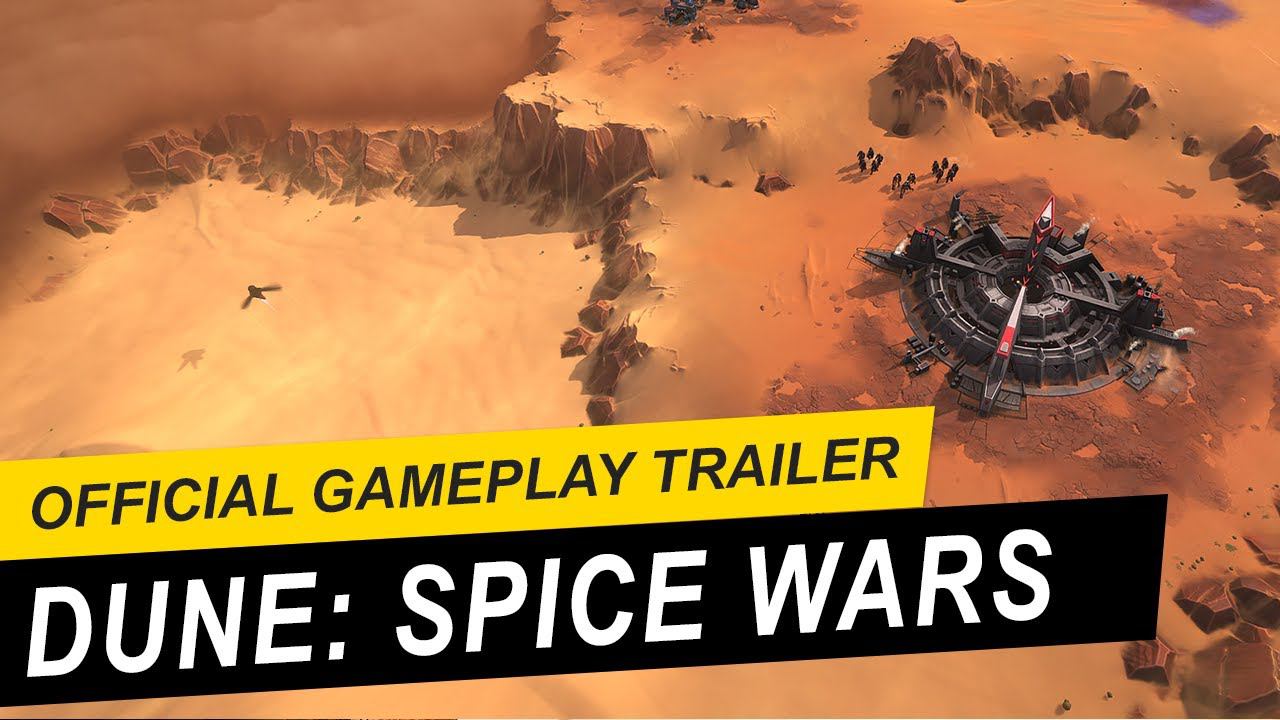 Dune Spice Wars - официальный геймплейный трейлер. Official Gameplay Trailer.