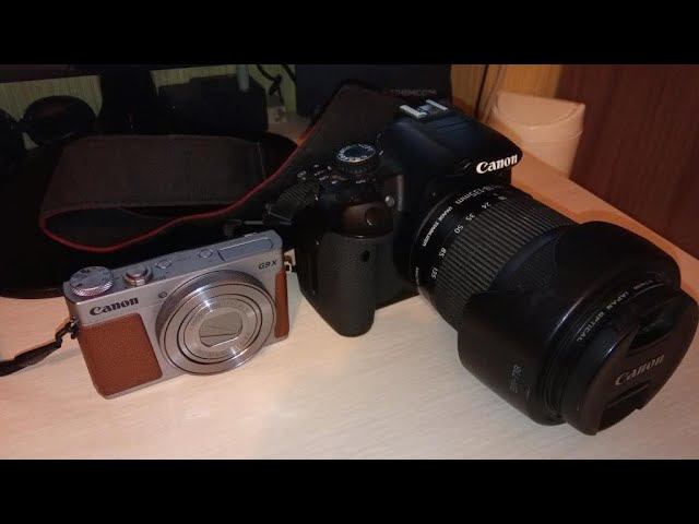 Canon EOS650D + 18-135 IS STM vs Canon G9X mark II Foto ISO Test