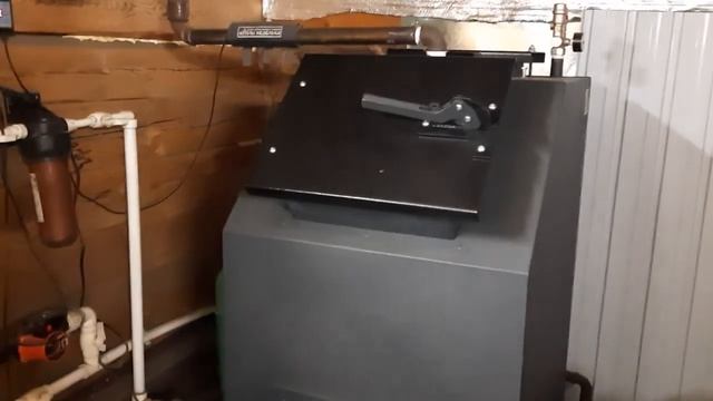 Сравниваю татоуровский и уртуйский уголь на зольность в котле НЕДЕЛЬКА КО-60