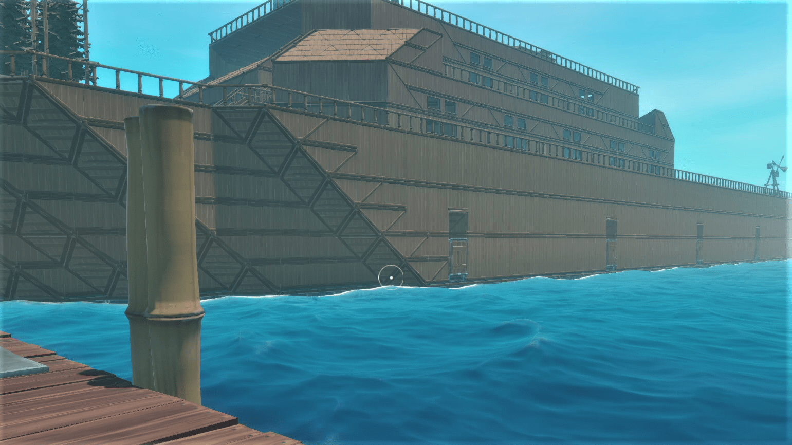 [17] На огромном корабле вплываем в Утопию - Raft (Кооператив)