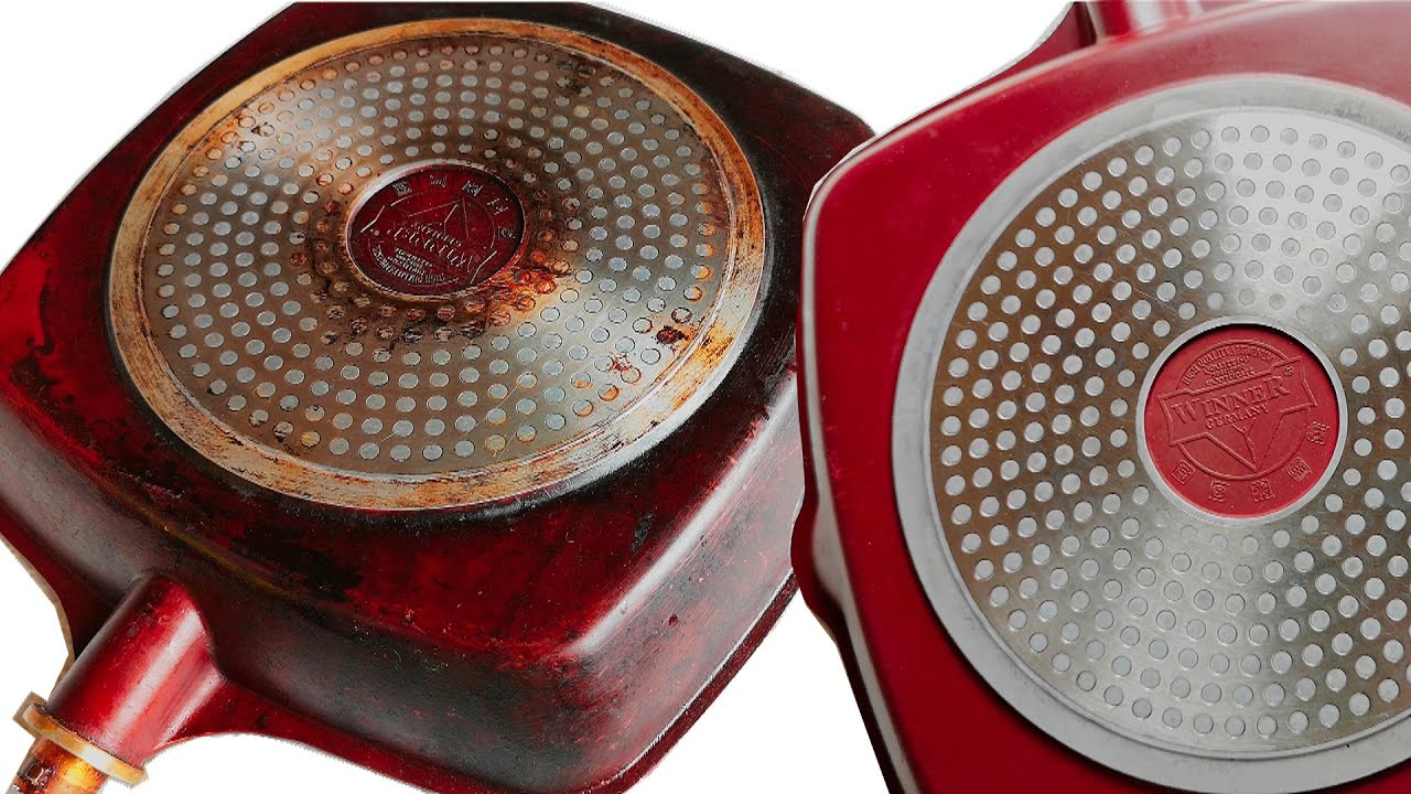 Как очистить сковородку за 5 минут? Вы удивитесь!