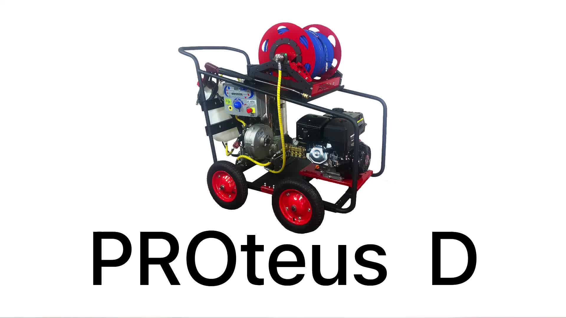 PROteus D. Гидродинамическая установка с дизельным бойлером для нагрева воды до пара высокого давлен