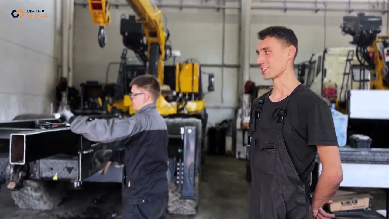 Монтаж крано-манипуляторных установок. Выполняем работы любой сложности #путьуверенногоразвития #кму