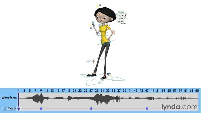 6.2 Размещение поз на временной шкале и добавление точек опоры.avi