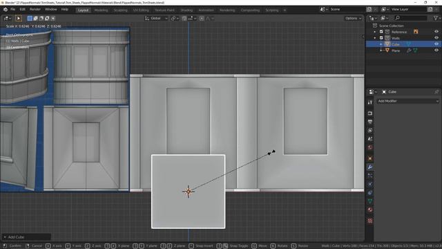 02. Environment Asset Modeling | Моделирование ассета окружения ENG