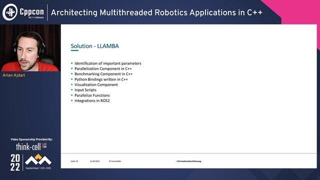 Architecting Multithreaded Robotics Applications in C++ - Arian Ajdari - CppCon 2022