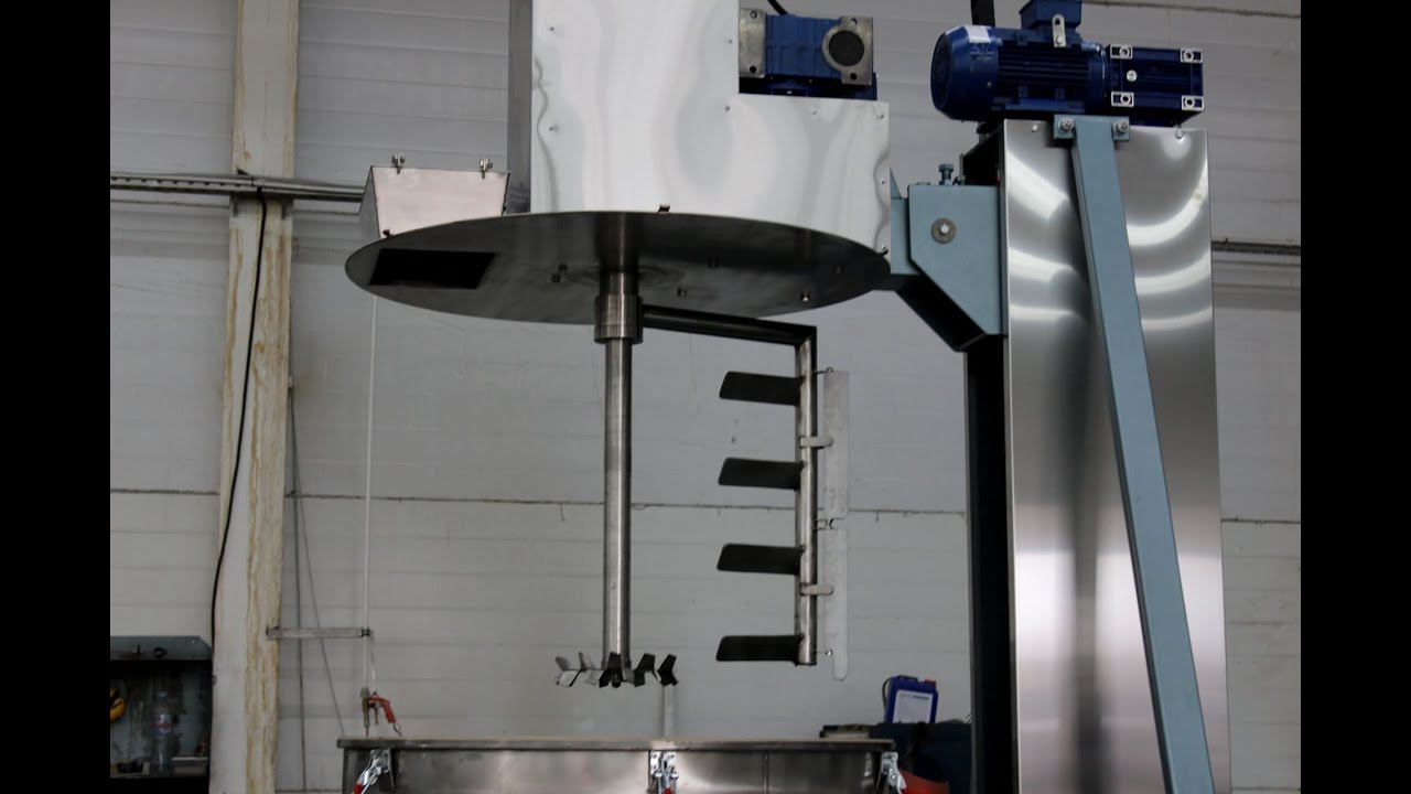 Диссольвер с подкатной дежой ДС-37кВт - видео 27 марта 2020