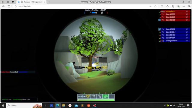 REPULS.IO ЗАХВАТ ФЛАГА! ПОЛНЫЙ РАЗГРОМ!