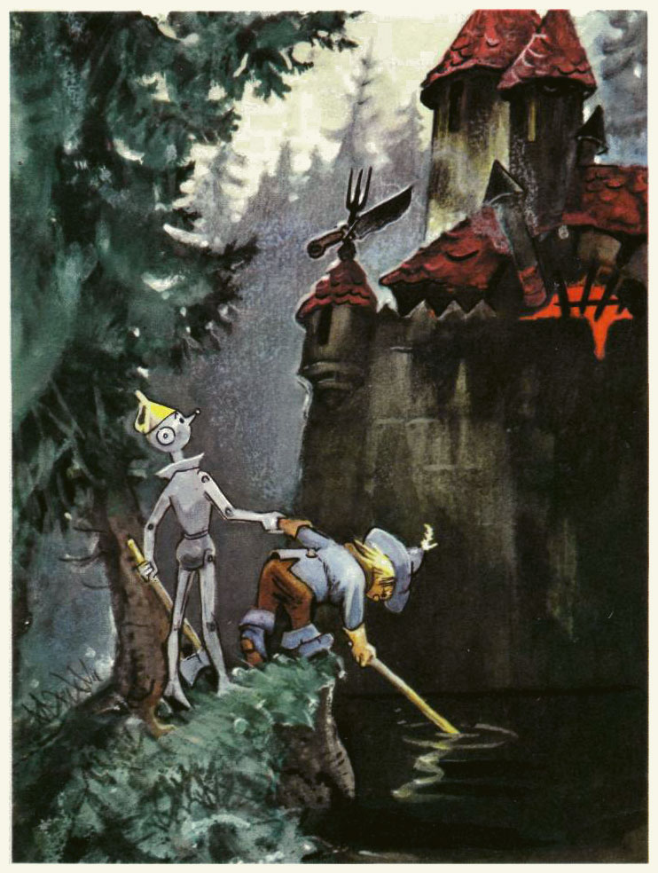 05 А.Волков. Волшебник изумрудного города. Ч.1. Дорога из жёлтого кирпича. Элли в плену у Людоеда