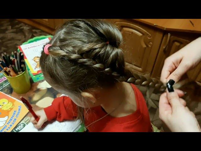 Мастер -  класс "Прически для девочек", Марина Климова, мама воспитанницы