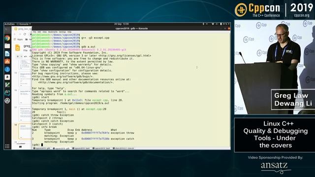 CppCon 2019_ Greg Law  “Modern Linux C++ debugging tools - under the covers”