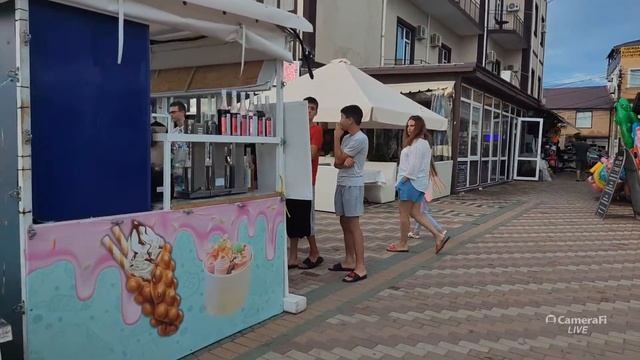 #Новомихайловский, вечернее море, небольшая прогулка, отель   Три бриллианта.mp4