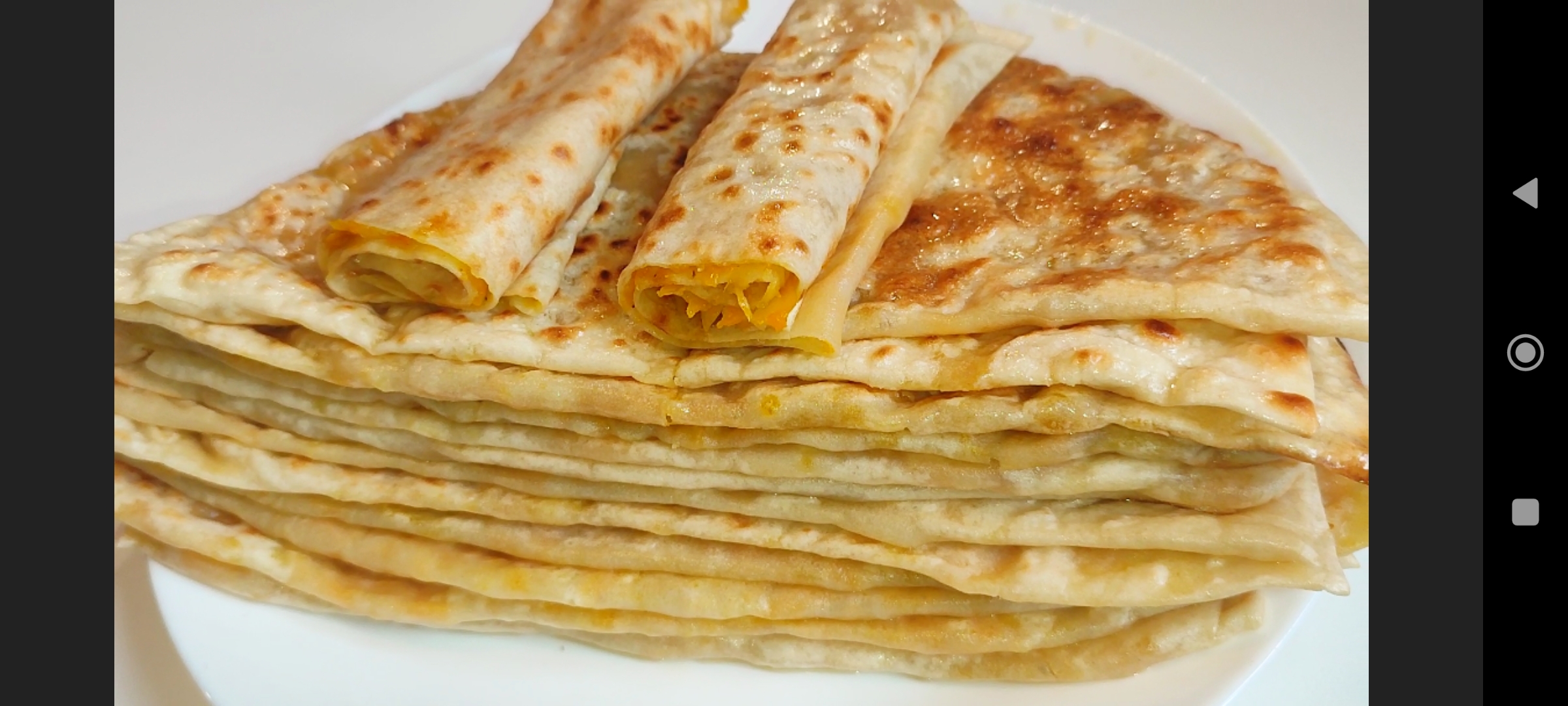 Вода, Мука и Тыква. Так просто, а как вкусно. Тонкое Чуду с Тыквой. Очень простой рецепт