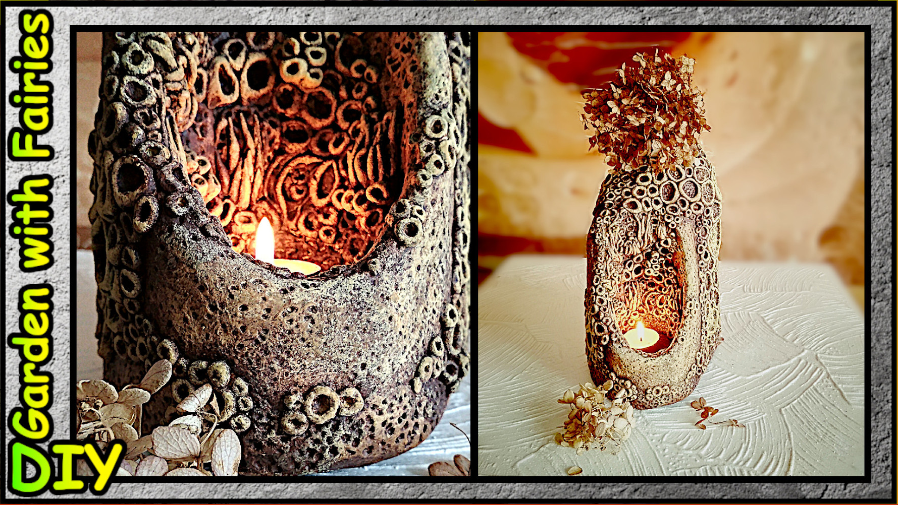 DIY Ваза Коралловый Риф. Декор из пластиковых бутылок своими руками