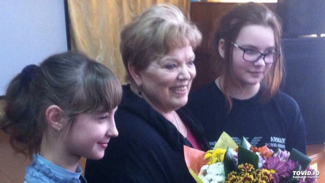 ТАТД. Фрагмент встречи с  н.а. России Ириной  Андриановой в Торжке. Проект – «Уроки успеха. 2017