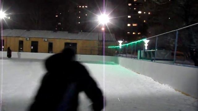 январь 2020 Москва, Заповедная, каток