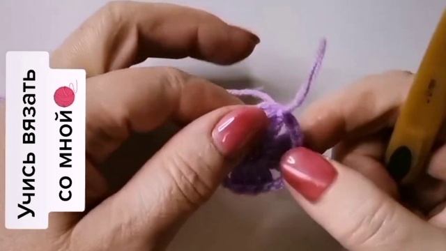 Подробный урок как связать бабушкин квадрат.