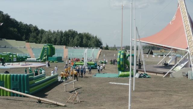 Корпоративная спартакиада «Битва Титанов» для компании 'ТАНЕКО', Нижнекамск (Республика Татарстан)