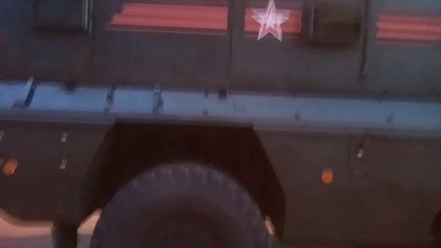 Тайфун-К на репетиции парада Победы