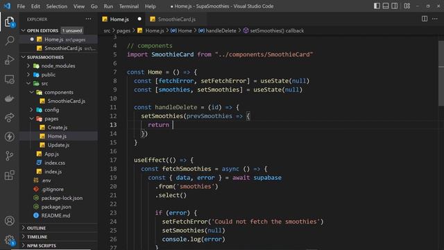 Учебник Supabase #8 — Обновление локального состояния