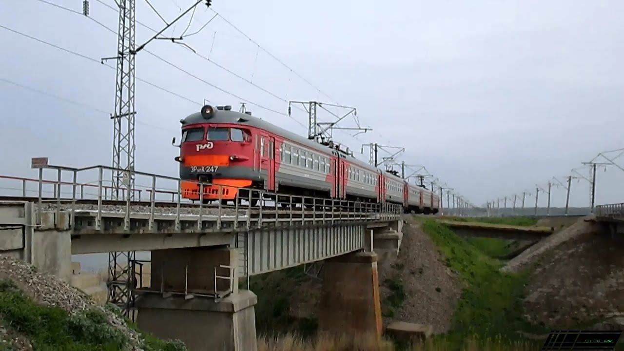 РЖД ЭР9П-К-247 Ростов - Староминская