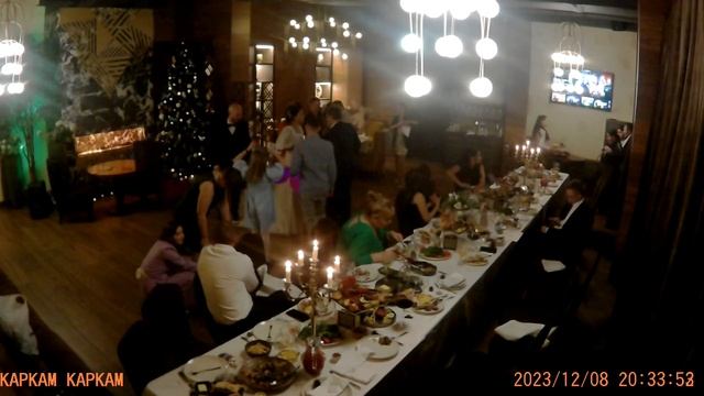 Свадьба Чарли и Гали в ресторане