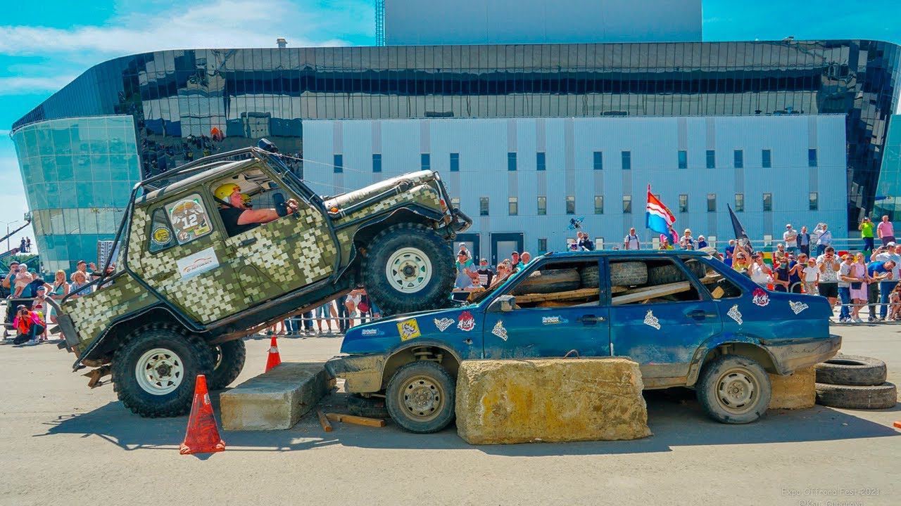 Городской ДЖИП ТРИАЛ / УАЗ. "EXPO OFF ROAD FEST 2021» В рамках шоу-выставки КАЛИБР 20.21