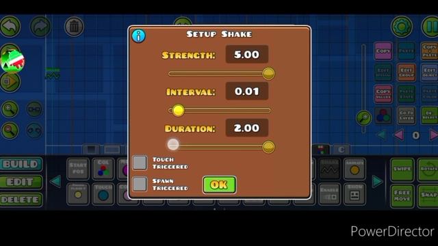 2 урок по триггерам в редакторе Geometry Dash