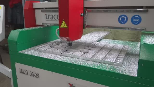 Раскрой Д16Т - станок с ЧПУ по металлу Trace-Magic ТМ20 0906