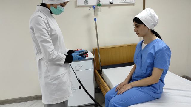 Использование поворотного диска для пересаживания пациента