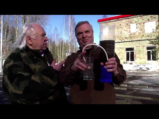 Очистка грязной воды графеновым фильтром! Честный эксперимент