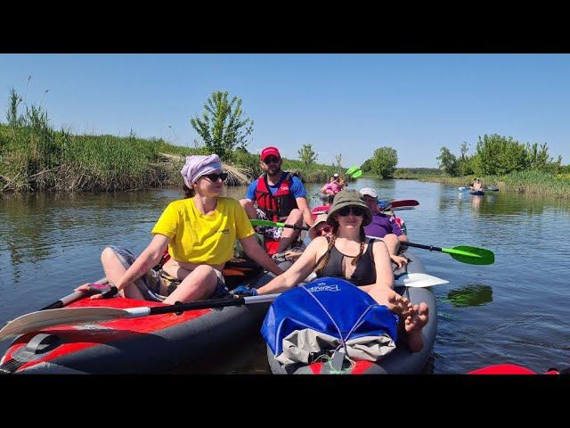 Семейный сплав в Брянске