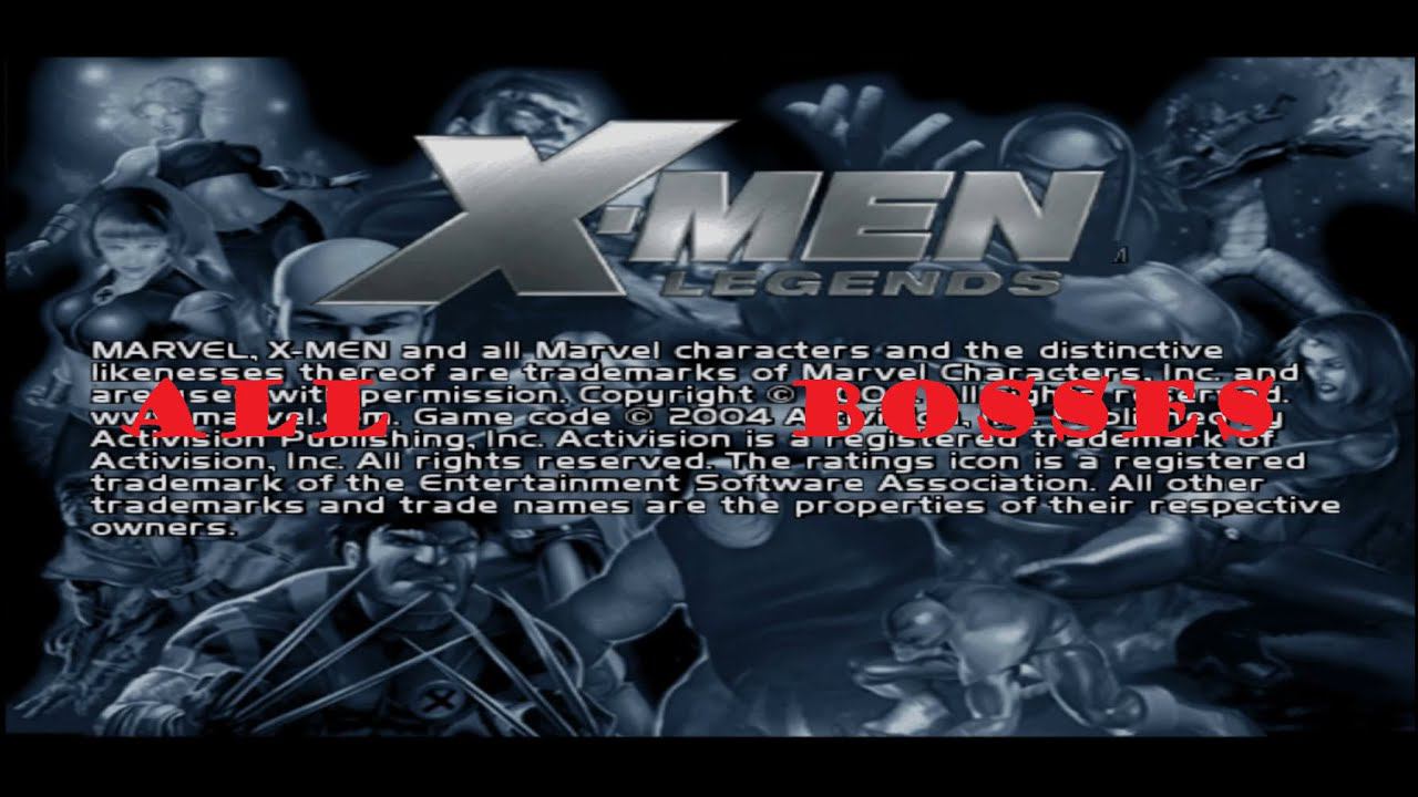 X-Men Legends (GameCube) All Bosses