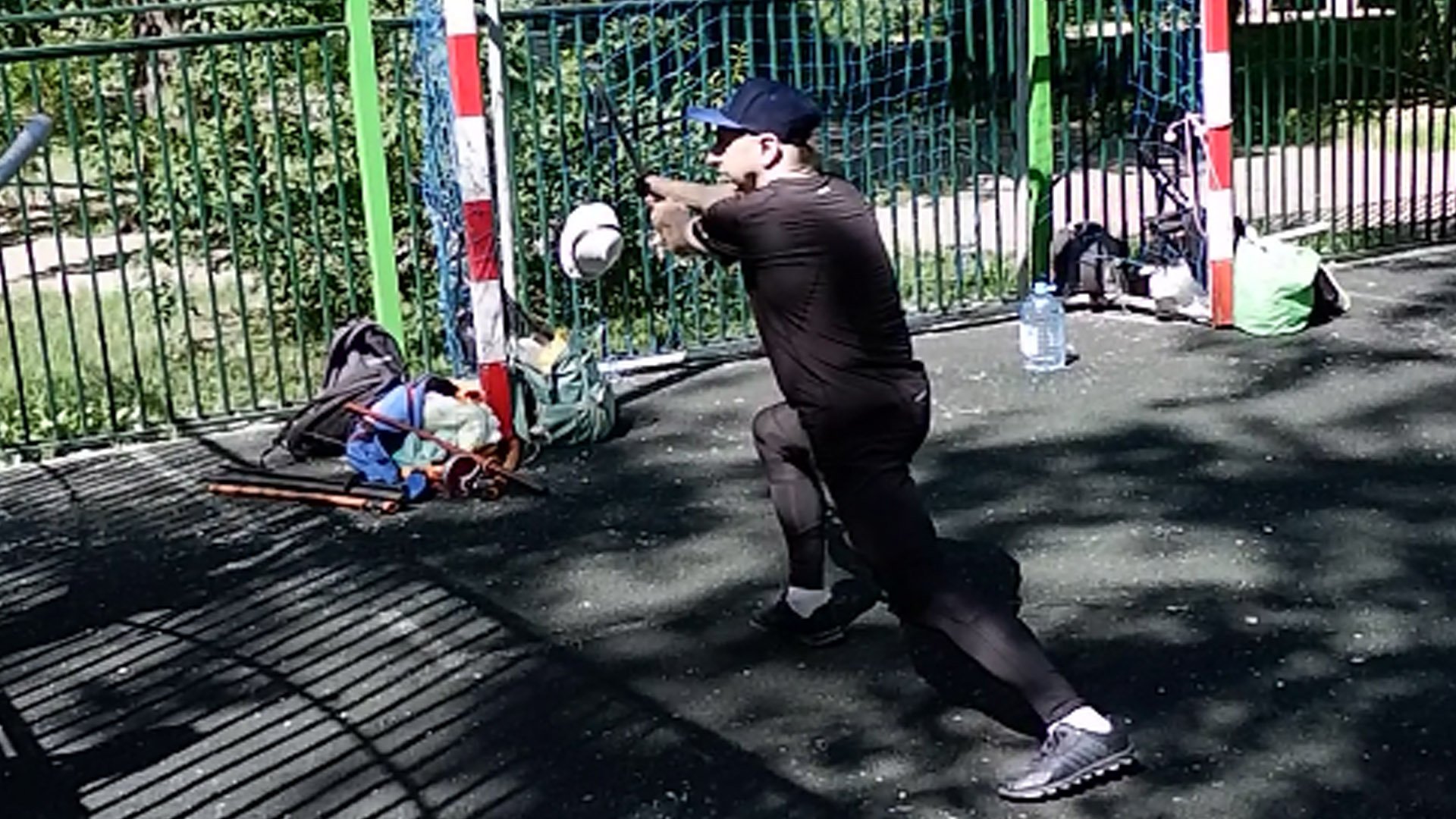 Японское фехтование катаной техника кендзюцу - варианты исполнения выпада с длинным мечом