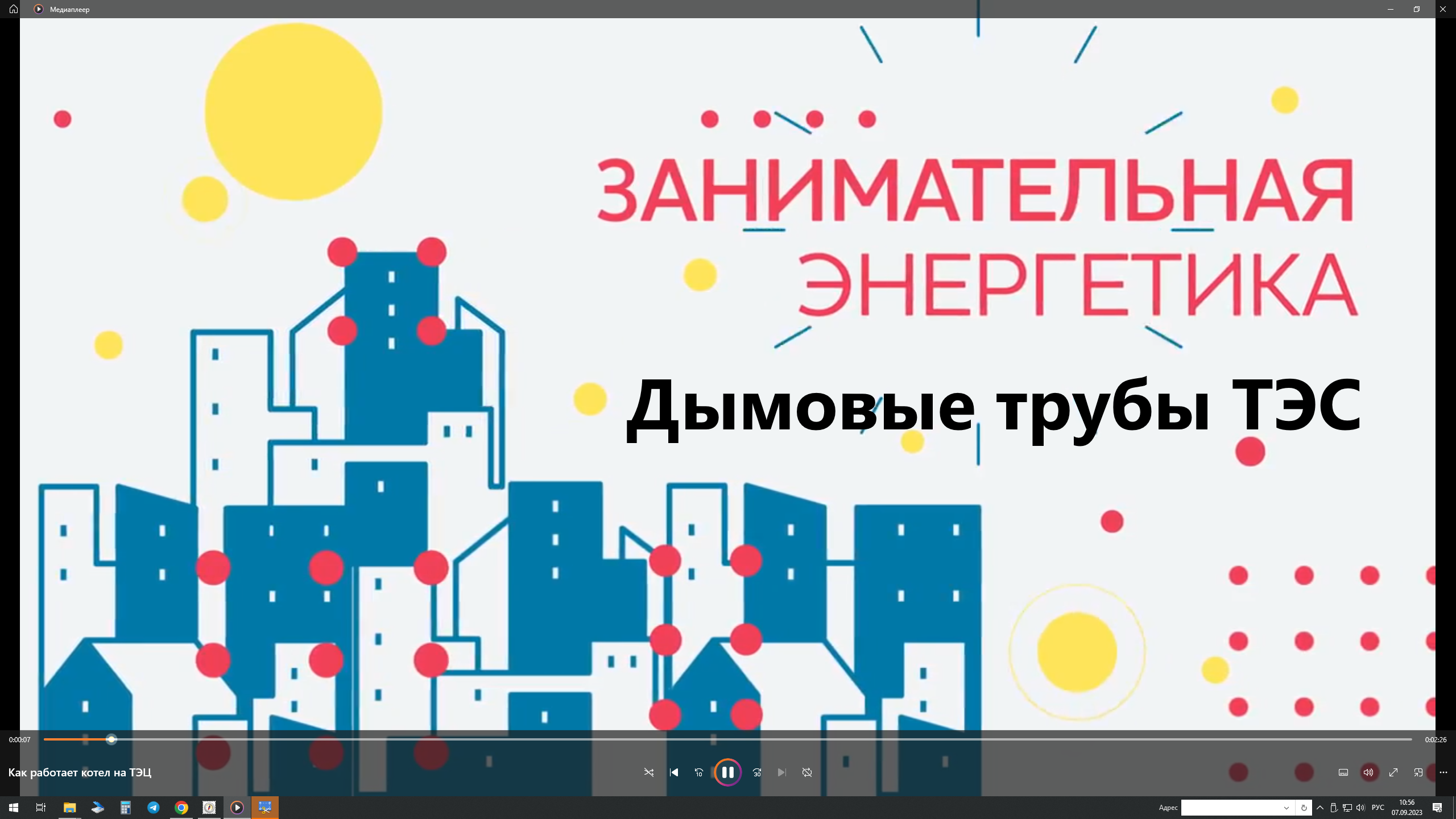 Дымовые трубы ТЭС