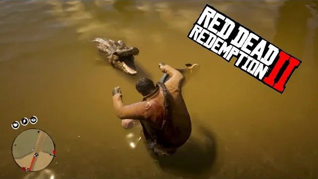 РДР2 ВАМПИР ИЗ САН ДЕНИ. Скормили вампира аллигатору