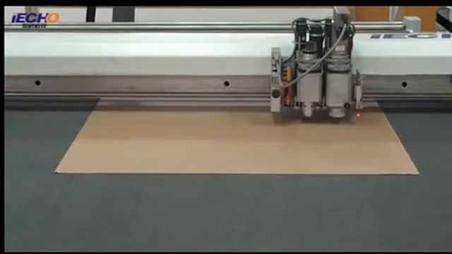 Раскрой картона. Планшетный раскройщик iECHO