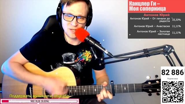 Канцлер Ги – Моя соперница 🎸 кавер на гитаре и аккорды