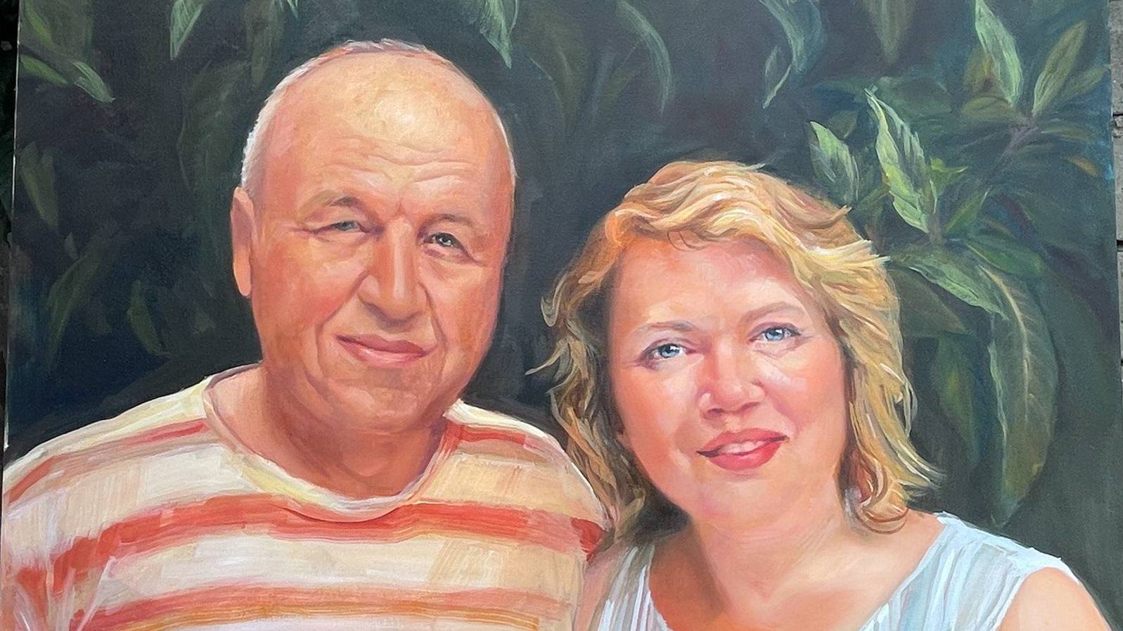 Портреты любимых - рисуют влюбленные в творчество .  Отзыв Натальи - что сделано за 6 дней