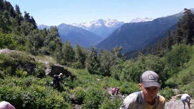 Кавказские ГОРЫ. Восхитительный АРХЫЗ. Восхождение на Баритовый водопад.