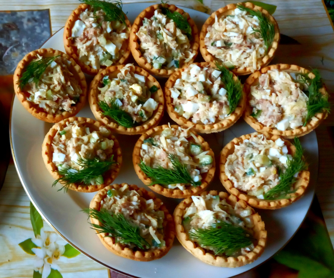 ‼️ОЧЕНЬ ВКУСНЫЕ ТАРТАЛЕТКИ С ТУНЦОМ‼️