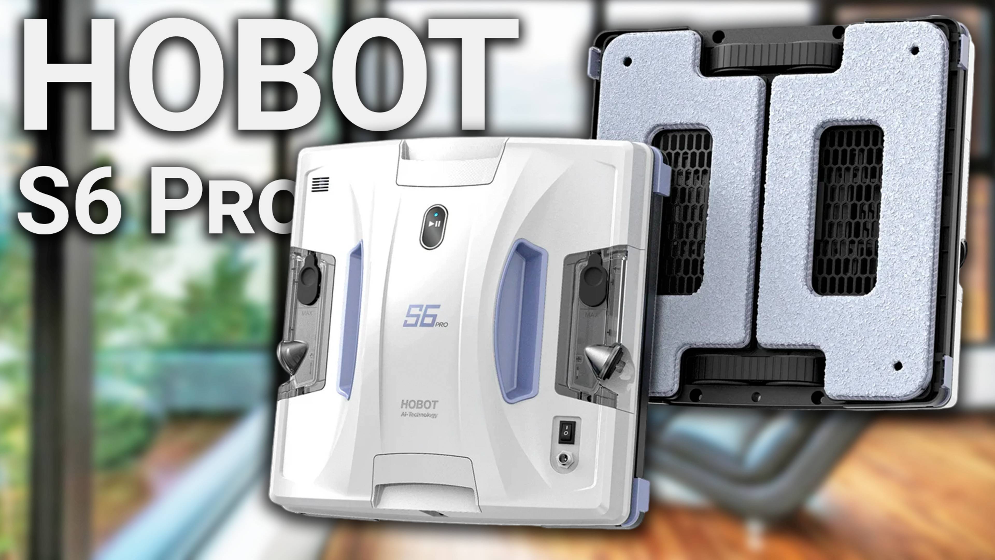 Полный обзор робота для мытья окон HOBOT S6 Pro