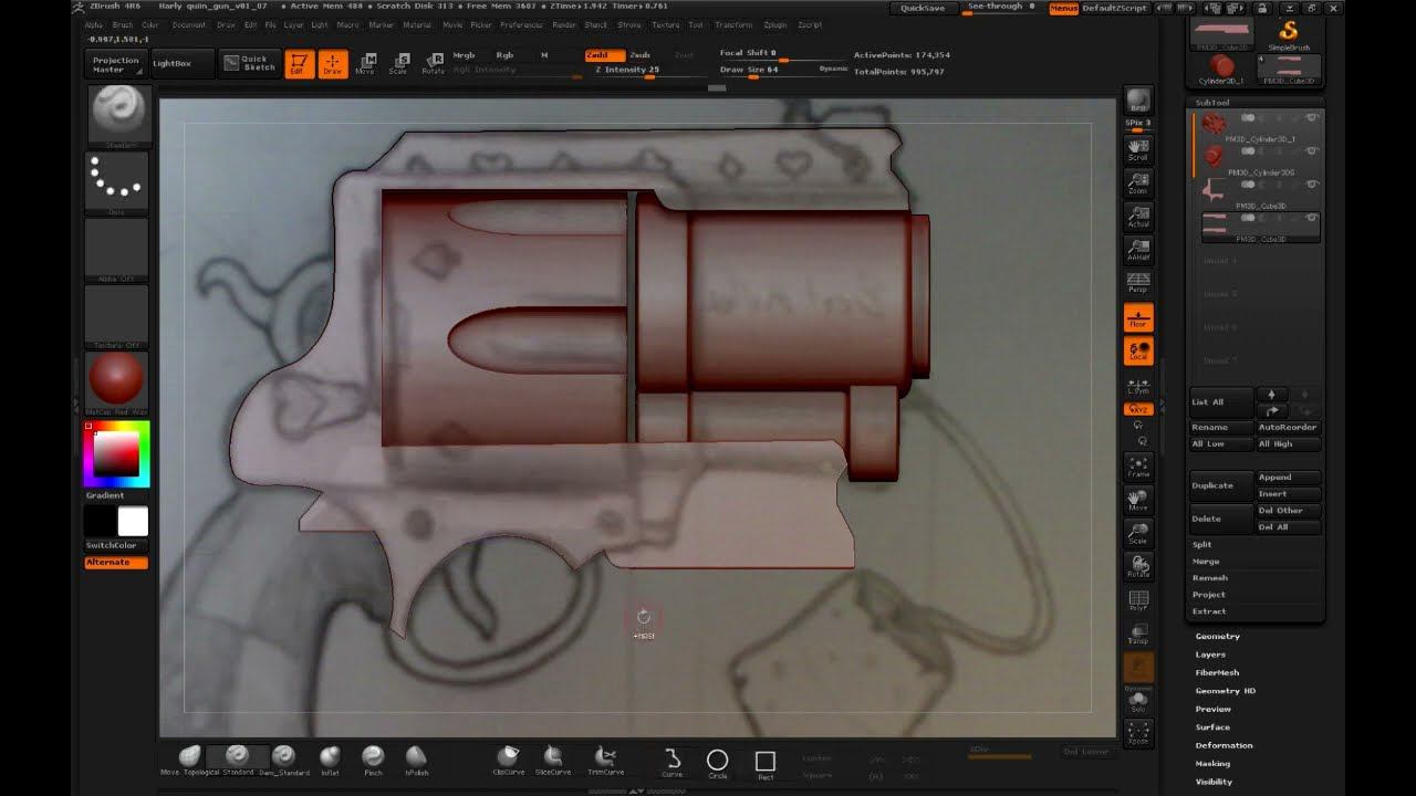 HarleyQ Vol 3  10 Base of the scope