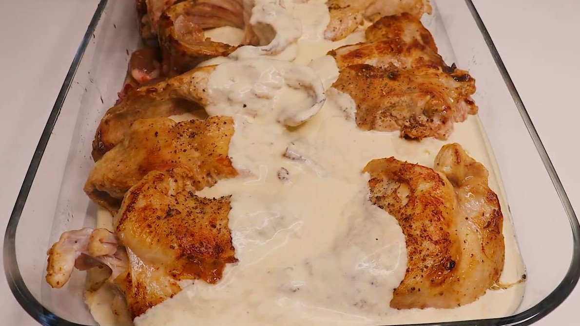 Сочный и ароматный кролик в сливочно-горчичном соусе I Рецепт, который будут выпрашивать все гости!