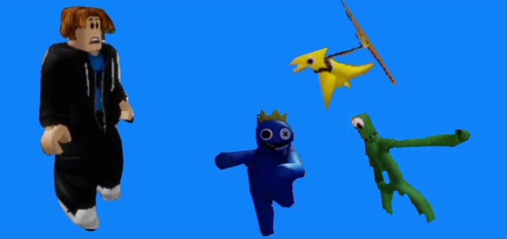 Обучалки-приключалки. Радужные друзья 2. Roblox. Часть 1.