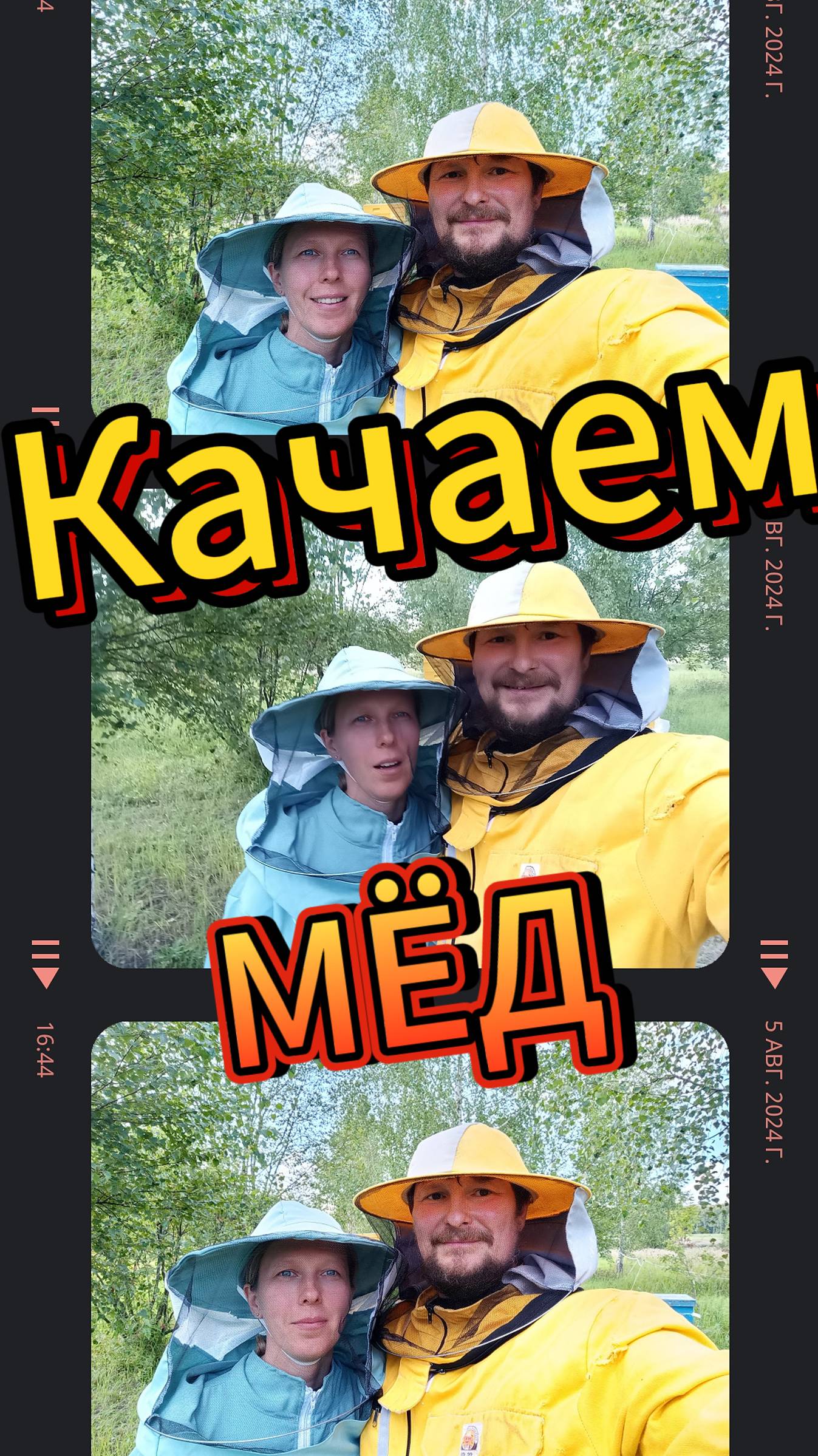 Качаем мёд.