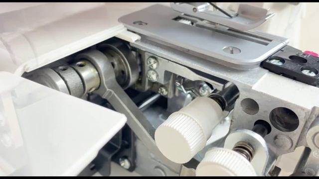 Как заправить оверлок, на примере Janome 793PG