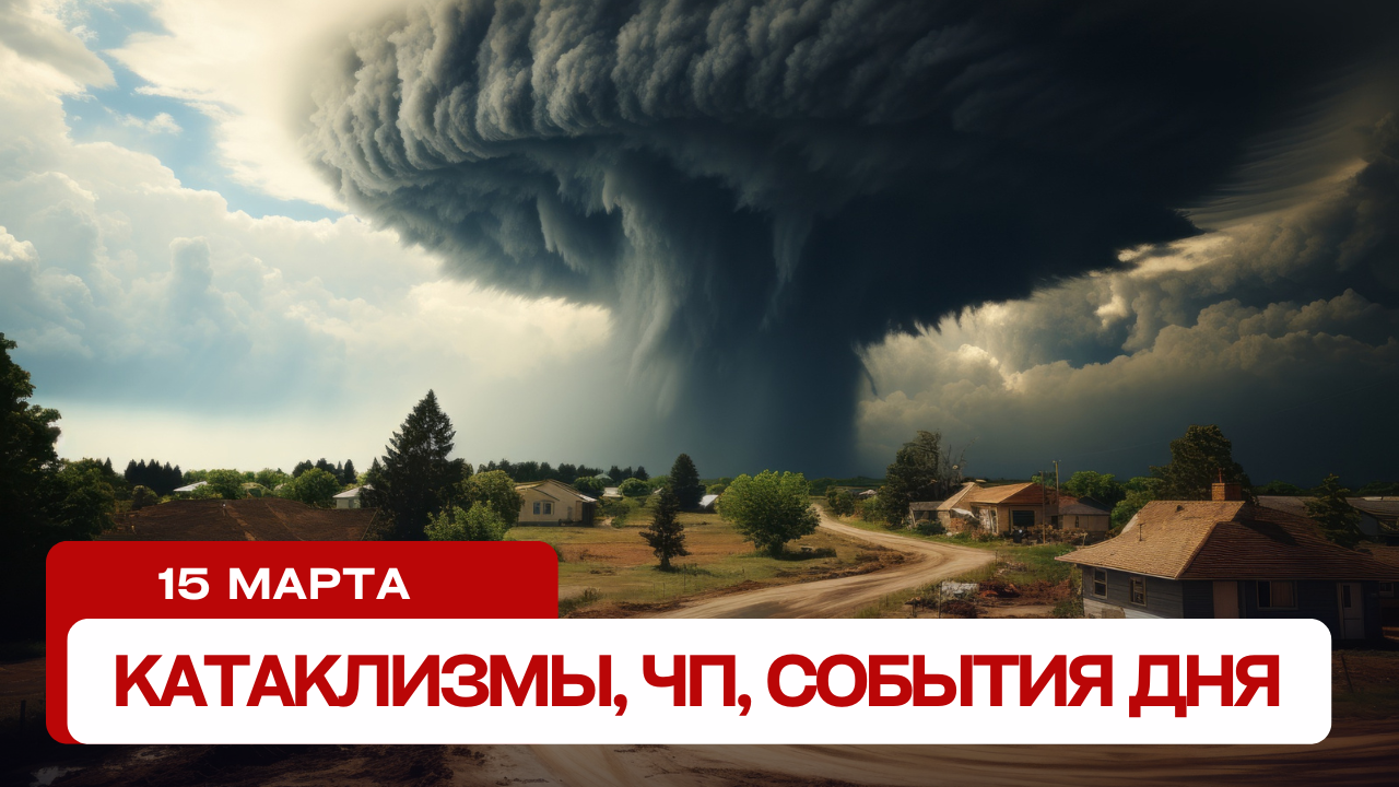 Новости сегодня 15.03.2024. Катаклизмы за день, ЧП, события дня
