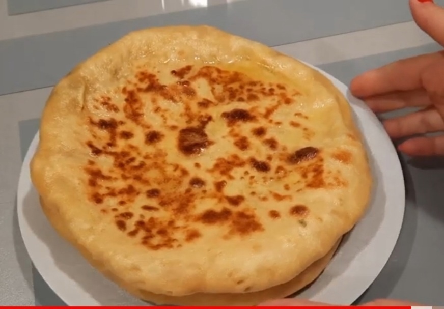 ХАЧАПУРИ на сковороде  Тесто на КЕФИРЕ.